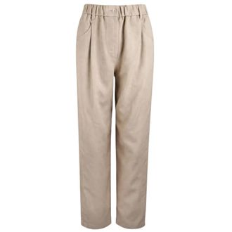 Brunello Cucinelli Monili Hose - - Trousers - Damen - Beige - L