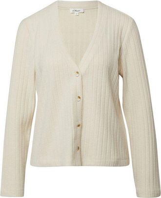 s.Oliver Cardigan T-Shirt Weicher Jerseycardigan