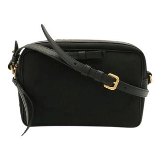 Prada Sac bandouli&egrave;re vintage Pre-owned en toile - Femme - Pre-owned - Noir - Taille: ONE Size