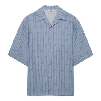 GCDS Gcds, Herren, Shirts, Blau, XSGr&ouml;&szlig;e