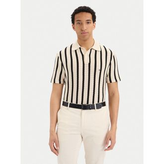 Tommy Hilfiger Poloshirt MW0MW42770 Creme Regular Fit