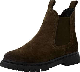 Tamaris Damen Stiefel Leder khaki 41