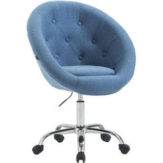 Clp Arbeitshocker London V2 Stoff blau