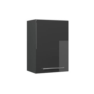 Vicco El&eacute;ment Haut de Cuisine Fame-Line, Anthracite Haute Brillance, 50cm