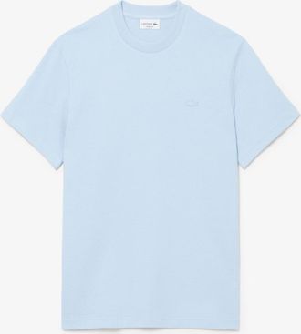 Lacoste Strukturiertes T-Shirt in softer Jersey-Qualit&auml;t in