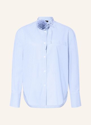 van Laack Van Laack Bluse Vl-Bija-Appl blau