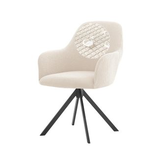 Generic Jacquard Samt Stuhlbezug Dehnbarer Esszimmerstuhl & B&uuml;rostuhl &Uuml;berzug, Elastische Velours-Gebogene R&uuml;cken Schutz F&uuml;r Schminktisch,Esszimmerstuhlbez&uuml;ge