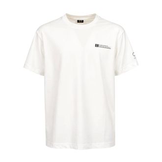 Suns T-shirt Paul c&ocirc;tel&eacute; - Homme - Tops - Blanc - Taille: M