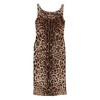 Dolce & Gabbana Kleid Dolce & Gabbana - - Dresses - Damen - Braun - XL