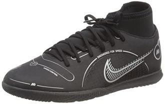 Nike Nike Mixte Superfly 8 Club IC Sneaker, Black Metallic Silver Medium Ash, 43 EU