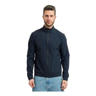 Suns Homme, Vestes, Bleu, Taille: XL Sweat zipp&eacute; &agrave; col montant