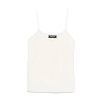 Fabiana Filippi V-Ausschnitt-Camisole - - Tops - Damen - Wei&szlig; - M