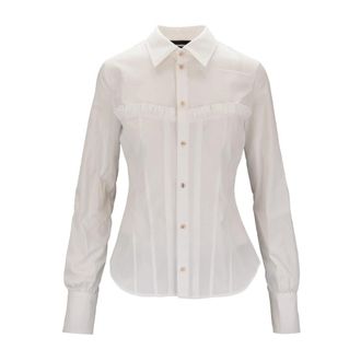 Dsquared2 Klassisches Hemd mit Knopfleiste - - Blouses & Shirts - Damen - Wei&szlig; - XS