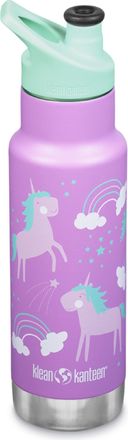 Klean Kanteen Unisex - Erwachsene Classic Sport Flasche, Unicorns, One Size