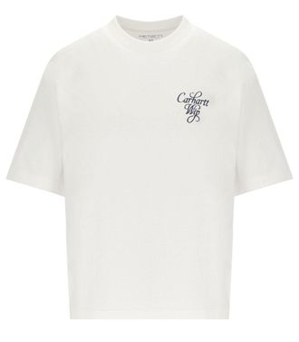 Carhartt Work in Progress T-SHIRT W S/S VESTIGE BLANC CARHARTT WIP