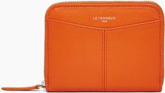 Le Tanneur Rei&szlig;verschlussb&ouml;rse mit abnehmbarem Kartenhalter Charlotte aus glattem Leder