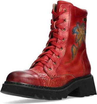 Laura Vita Bottines Femme Kouleo 24, Pointure:39 EU, La Couleur:Rouge