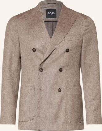 HUGO BOSS Anzugsakko Hanry Slim Fit braun
