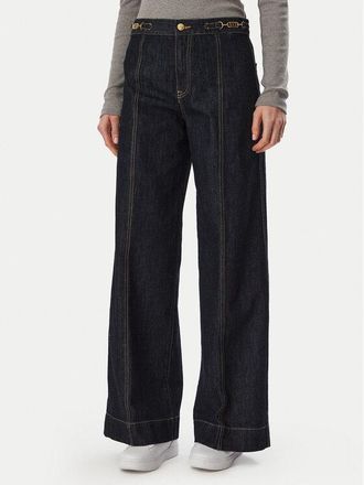 Tommy Hilfiger Jeans Indie WW0WW51408 Dunkelblau Wide Leg