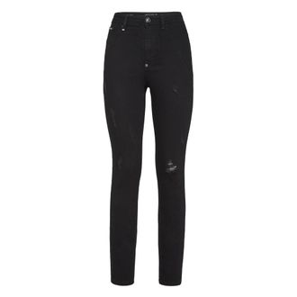 Philipp Plein Skinny Jeans - - Jeans - Damen - Schwarzk - W27