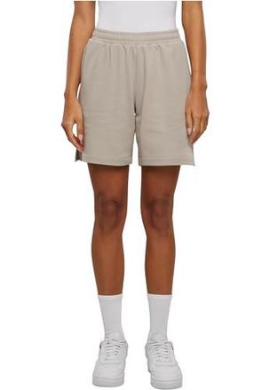 Urban Classics Ladies Organic Terry Bermuda Pants Shorts, Cloud, XS Femme