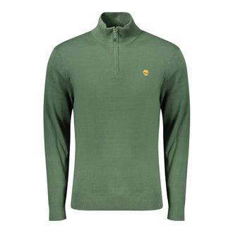 Timberland Pullover mit halbem Rei&szlig;verschluss - - Sweatshirts & Hoodies - Herren - Gr&uuml;n - XL