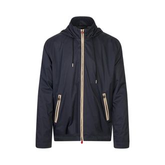 Kiton Bomber Jackets - - Jackets - Herren - Blau - L