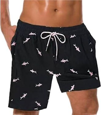 Generic HUIWDP Short de bain d&eacute;t&eacute; &agrave; s&eacute;chage rapide pour homme, A11, 6XL