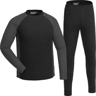 Pinewood 5408 Finnveden Funktionsw&auml;sche Set Schwarz/Dunkel Grau XL