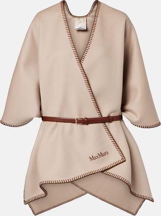 Max Mara Cape aus Schurwolle