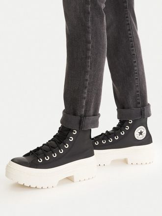 Converse Sneakers aus Stoff Converse Chuck Taylor All Star Lugged Heel Platform Waterproof A12328C 001 Schwarz