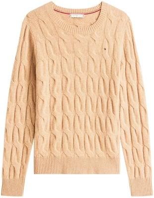 Tommy Hilfiger Pull torsad&eacute; en laine