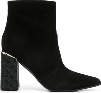 Guess Co Stiefeletten aus Wildleder 85mm - Schwarz