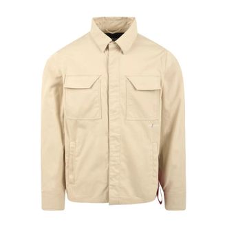 Afterlabel Beige Belluno Hemd - - Jackets - Herren - Beige - S