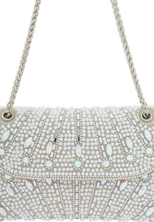 Faina Klappentasche Klappentasche Frauen Silber