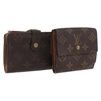 Louis Vuitton Pre-owned Monogram Canvas Wallet - - Pre-owned - Damen - Braun - ONE SIZE