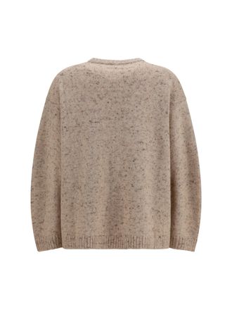 Fabiana Filippi Womens Boucl&eacute; Yarn Sweater With Lurex Casha Casha