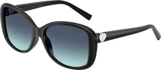 Tiffany & Co. Femme, Accessoires, Noir, Taille: 56 MM Tf4257U Lunettes de soleil