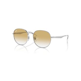 Ray-Ban Rb3727d Sonnenbrillen Silber Fassung Gelb Glas 57-19