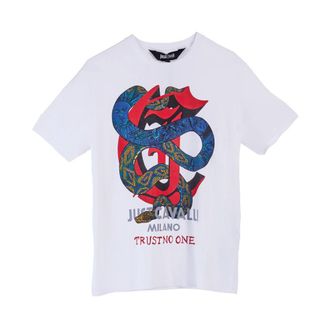 Just Cavalli Herren, Oberteile, Wei&szlig;, LGr&ouml;&szlig;e