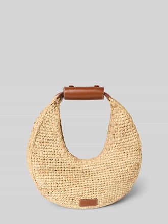 Staud Handtasche mit Tragehenkel Modell MOON RAFFIA TOTE BAG