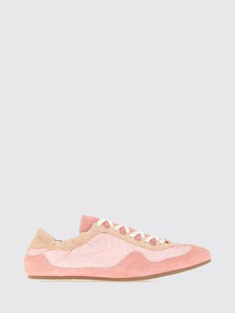 Cecilie Bahnsen Baskets CBBlaise en polyester et daim avec broderie bicolore