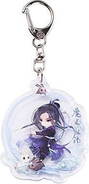 Generic Porte-cl&eacute;s Dao Zu Shi Anime Wei Wuxian Lan Wangji double face en acrylique, porte-cl&eacute;s de personnage, accessoire de cosplay mignon de dessin anim&eacute; - 8