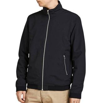 Jack & Jones Homme Jjerush Harrington Bomber Blouson Aviateur, Noir, XXL EU