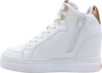 Guess Femme, Chaussures, Blanc, Taille: 40 EU Baskets