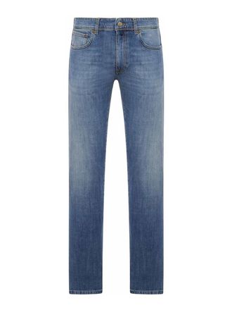 Incotex Jean Droit - Bleu