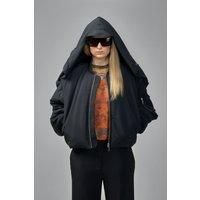 Jean Paul Gaultier Hooded Bomber Jacket