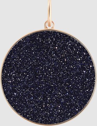Ginette NY Pendentif Jumbo Ever Blue Sandstone Or Rose