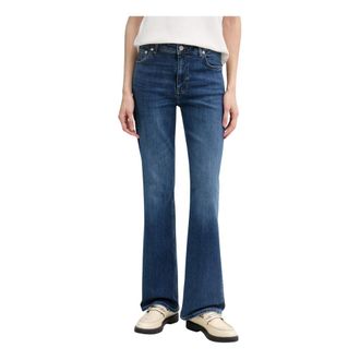 GANT Schmale ausgestellte Stretch-Jeans - - Jeans - Damen - Blau - W29