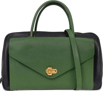 Herm&egrave;s 2006 Lorraine Tote Bag - Blau